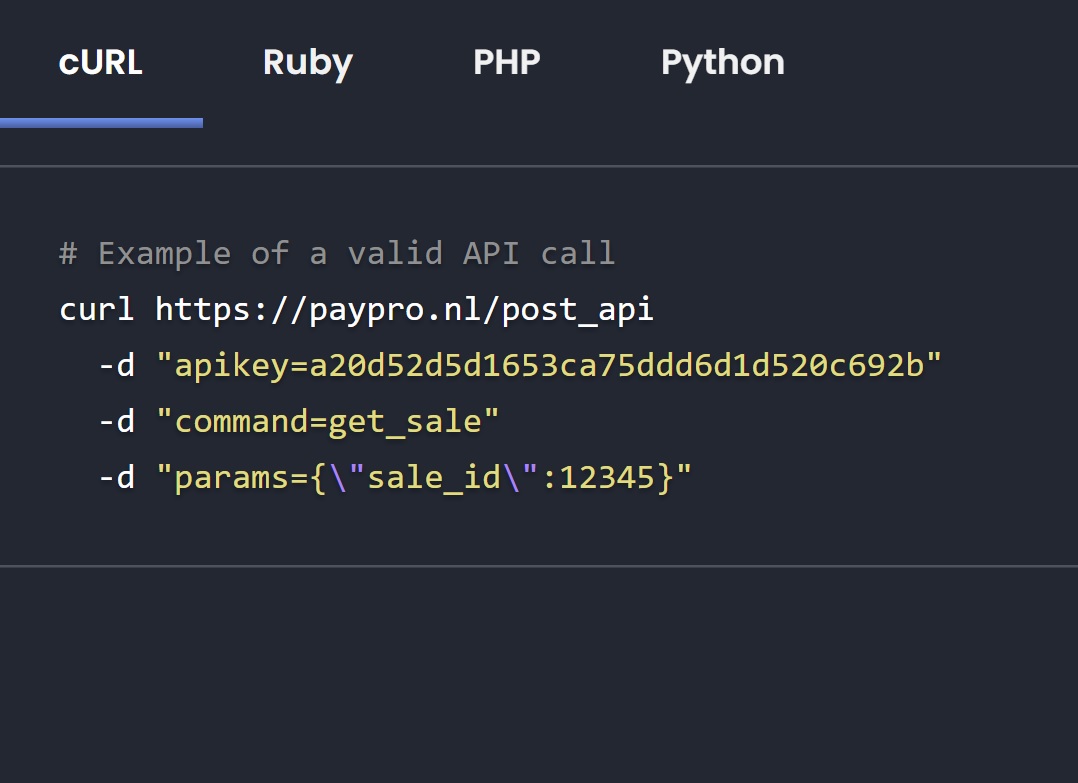 Developers Documentatie | Configureer op maat met onze API
